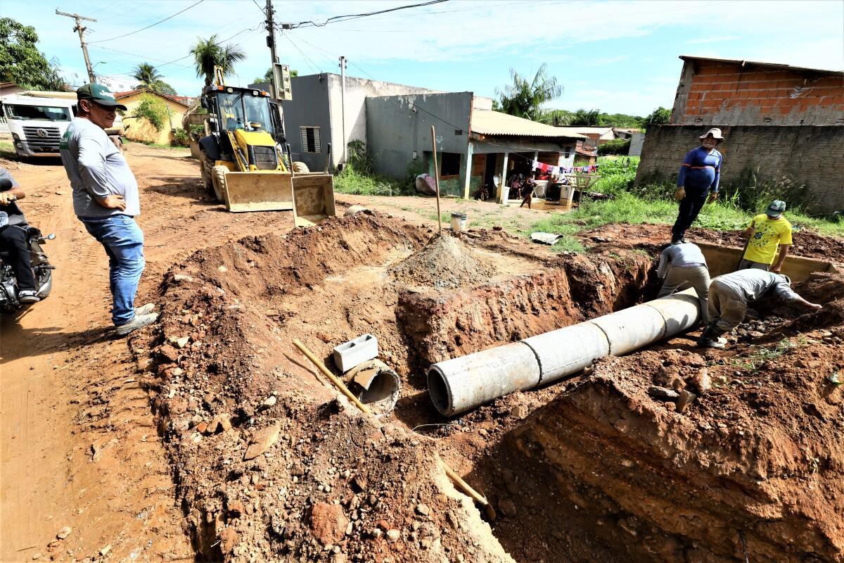 Implantação Da Rede De Drenagem De águas Pluviais Do Bairro Parque